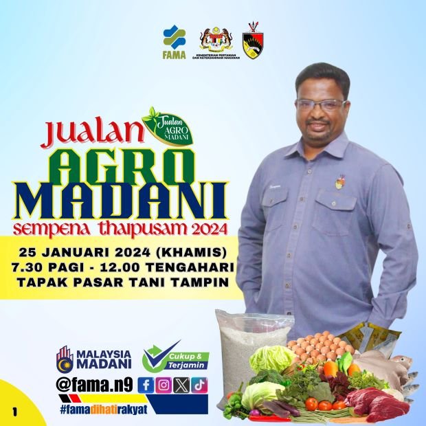Jualan Agro Madani di Tampin – Negeri Kita