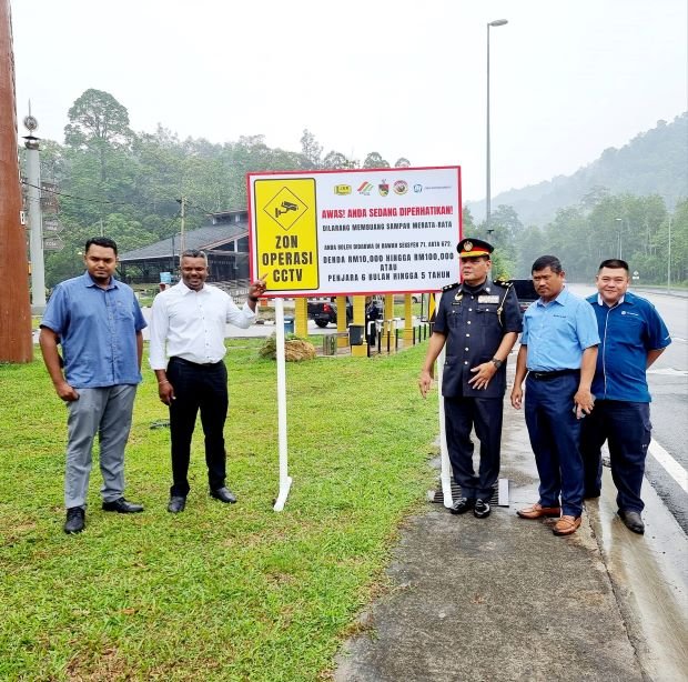 CCTV dipasang pantau kegiatan membuang sampah merata-rata – Negeri Kita