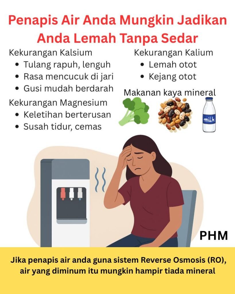 Penapis air mungkin jadikan anda lemah tanpa sedar – Negeri Kita